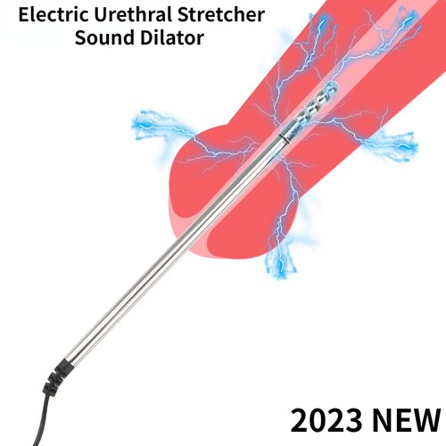 E-Stim Electric Urethral Stretcher Dilator Male Penis Plug Dick Penis ...