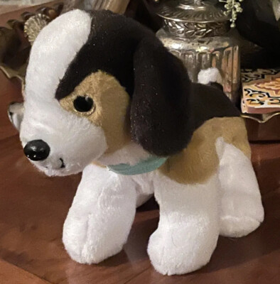 First & Main Plush Wuffles Beagle Puppy Dog 8”White Brown Super Soft | eBay