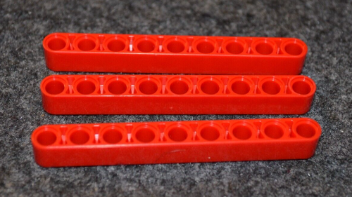 (6) RED #9 Thick Oval Technic Beam / Lifter Bricks ~ NEW ~ Lego | eBay
