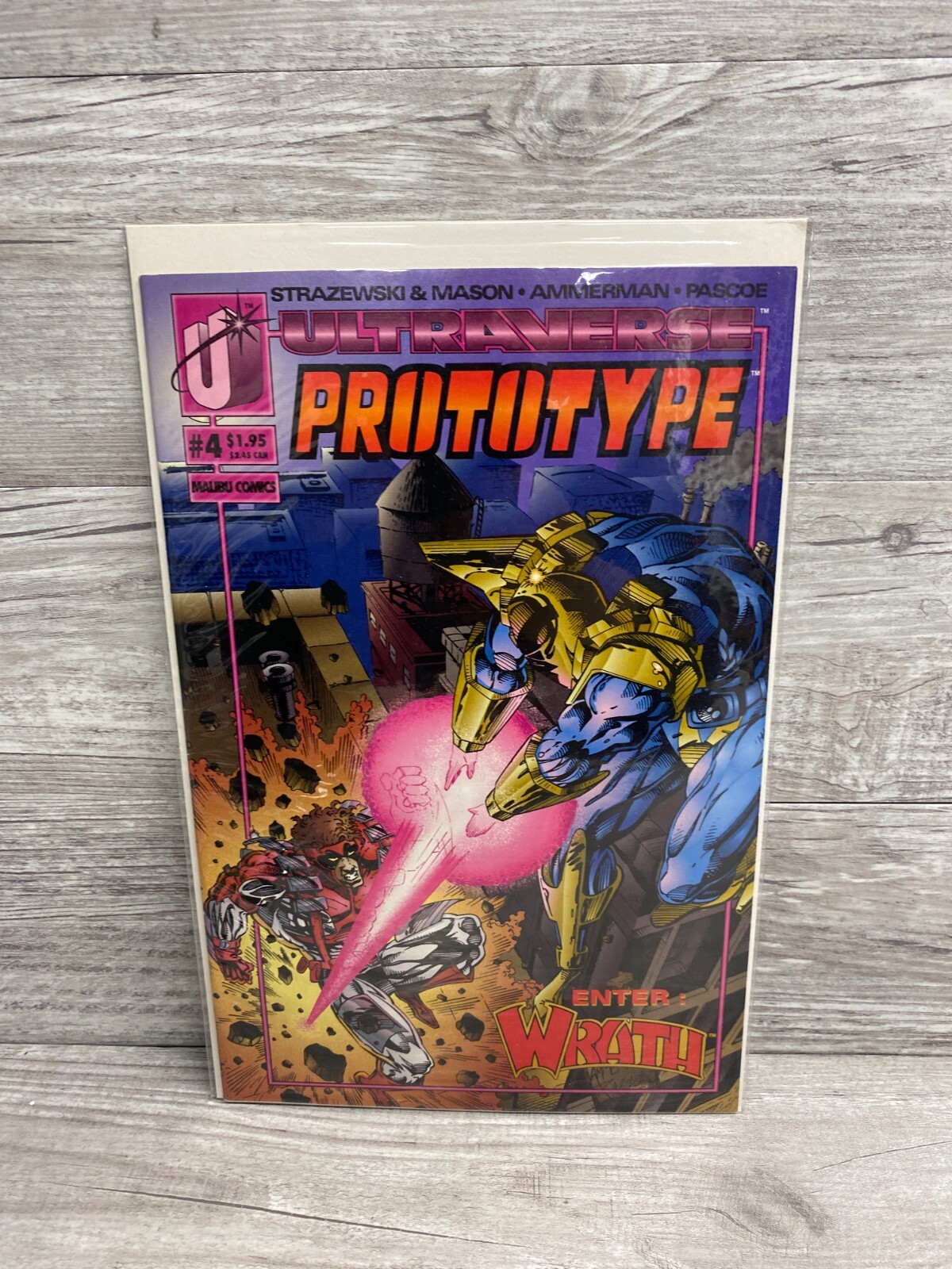 Ultraverse Prototype Malibu Comics #4 Modern Age 1993 Enter: Wrath ...