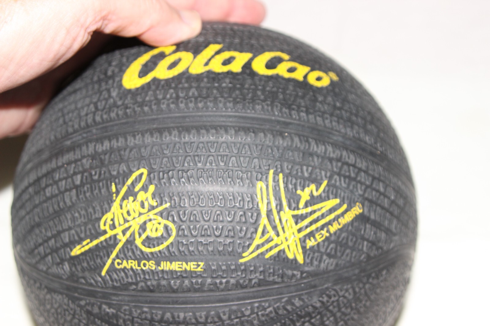 Ball Basketball Selection Spain Signature Stencil Pau Gasol,Carbajosa ...