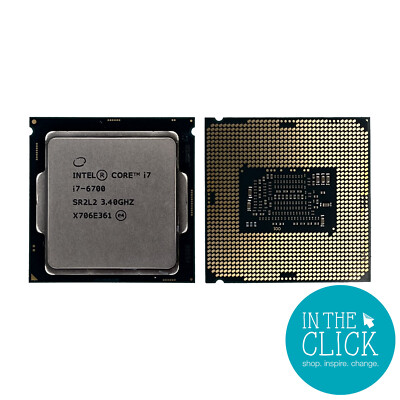 Intel Core i7-6700 Processor 3.40GHz Quad Core Skylake 14nm; SHOP ...