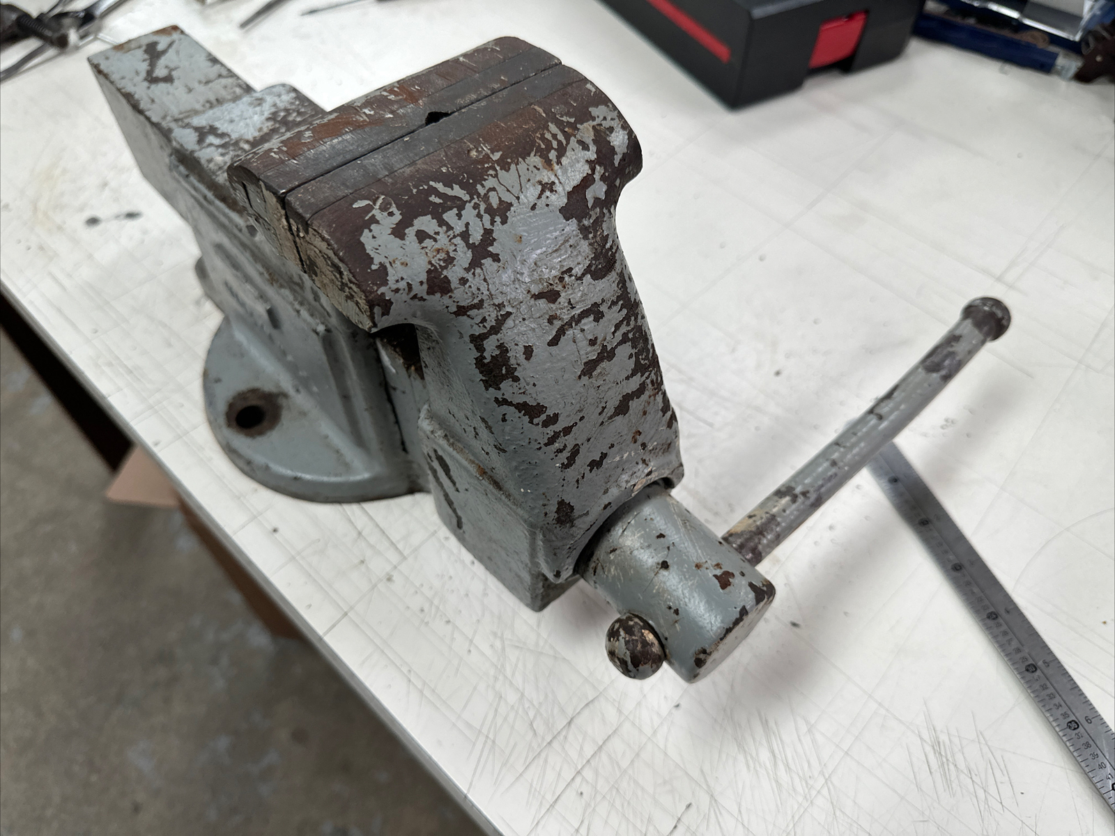COLUMBIAN 504 M2 MACHINIST BENCH VISE old antique In Good Shape | eBay