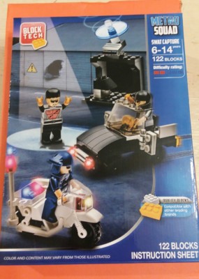 Block Tech Metro Squad Swat Capture - 122 Blocks *Read Details* | eBay