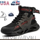 Mens Steel Toe Bulletproof Sneakers Tactical Combat Military Safety ...