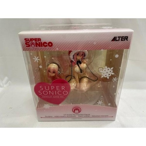 NITRO SUPER SONIC Super Sonico Swimsuit Santa Ver. 1/7 Scale PVC Figure ...
