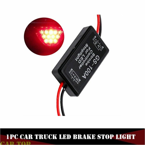 1x Flash Strobe Controller Box Flasher Module LED Brake Stop Light Tail ...