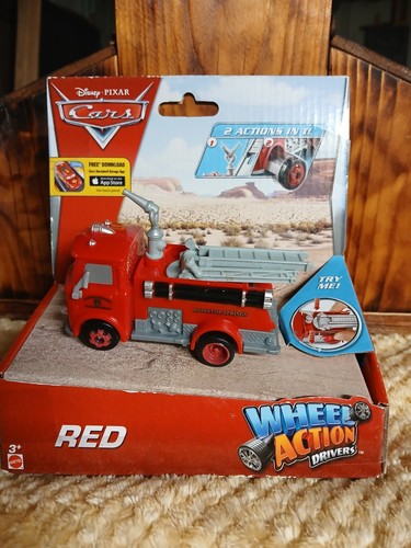Disney Pixar Cars Wheel Action Drivers Red | eBay