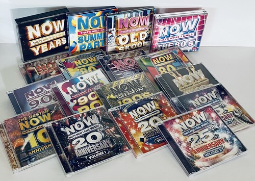 NOW THAT’S WHAT I CALL MUSIC DECADES PARTY ANNIV XMAS 37 CDs 4 2-CD 4 3 ...