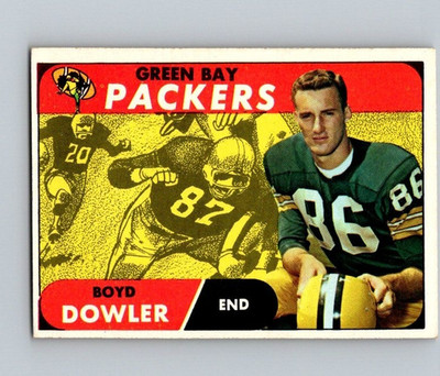 1968 TOPPS FOOTBALL #105 BOYD DOWLER NRMT SA | eBay