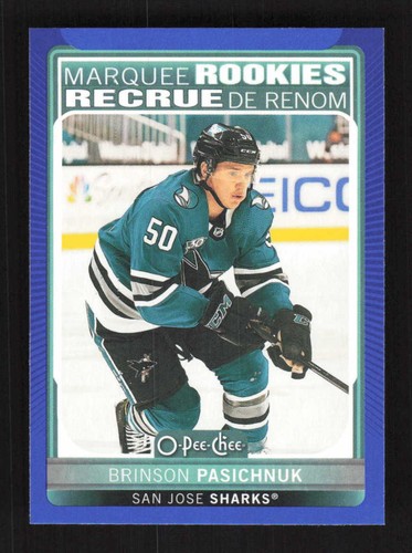 Brinson Pasichnuk MR Upper Deck 2021-22 O-Pee-Chee Update Blue Border ...