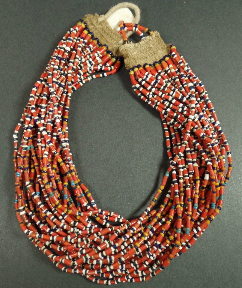 Naga Tribes Multi-strand Necklace with vintage beads | eBay