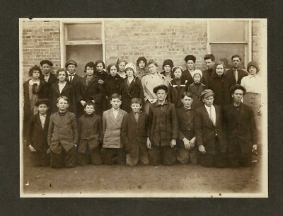 RARE Original 1915 BOONE, IOWA (?) School Class CABINET PHOTO | eBay