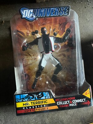 Mr Terrific DC Universe Classics Wave 4 Action Figure New Mattel DCUC ...