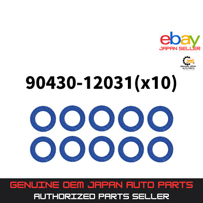 TOYOTA LEXUS Genuine OIL DRAIN PLUG WASHER GASKET 90430-12031 x10 OEM ...