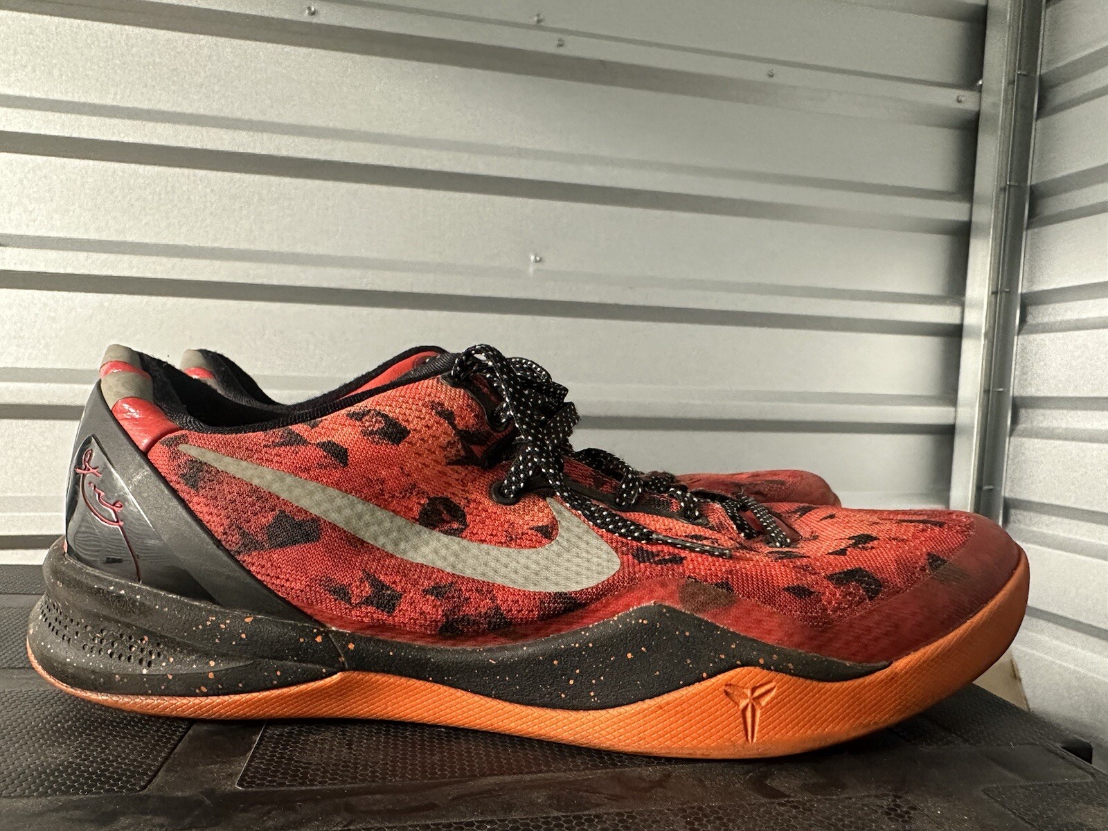 Nike Kobe 8 VIII System Challenge Red Silver Orange S… - Gem