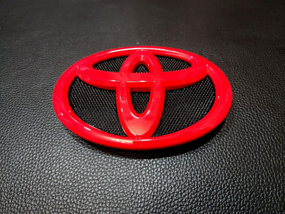 15CM RED COLOR TOYOTA LOGO EMBLEM BADGE FOR TOYOTA CAMRY 2007-2009 | eBay