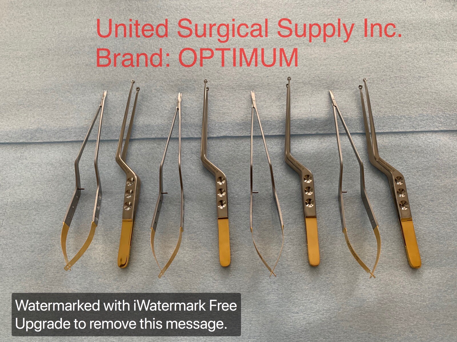OR Grade Set Of 8 Yasargil Micro Bayonet Scissors + Tumor Grasping ...