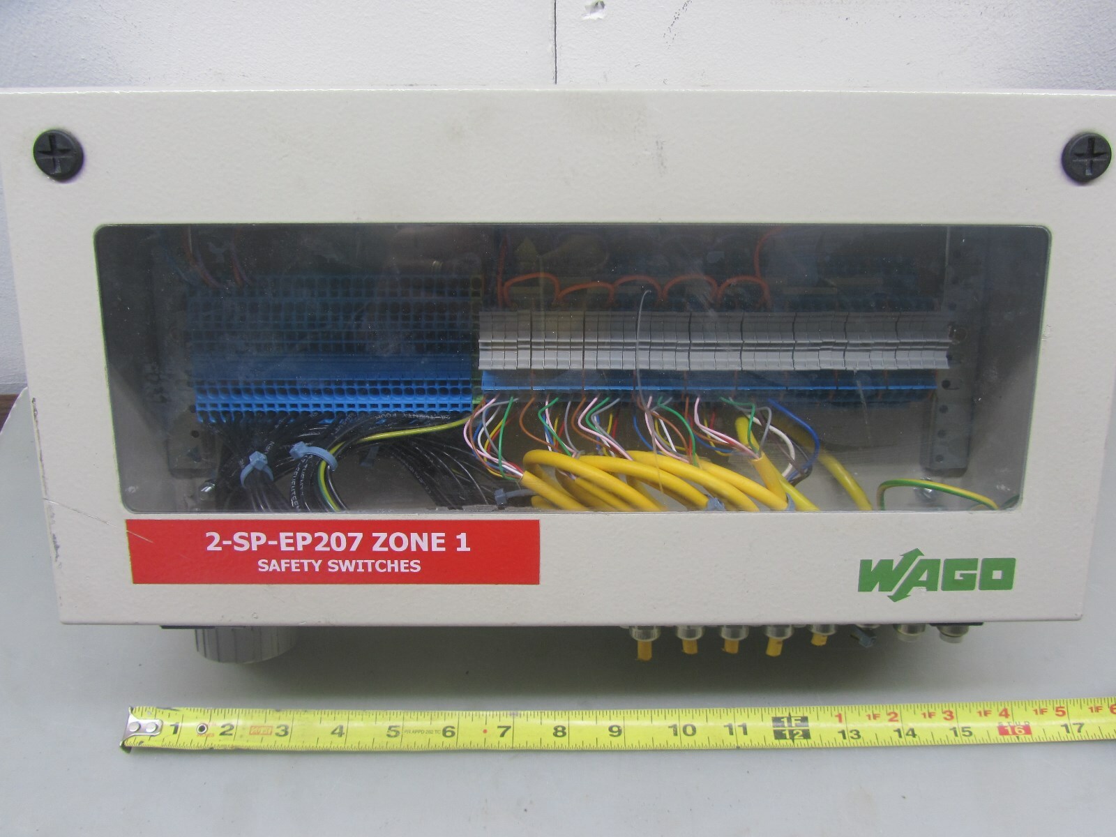WAGO IP65 ALUMINUM INCLOSURE, USED | eBay