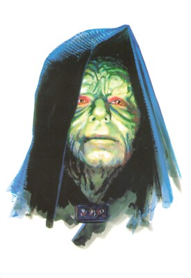 Postcard Star Wars by Artist Joe Smith Sci-Fi Space Opera Film Emperor ...
