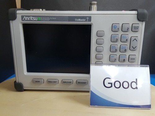 Anritsu S331D: Site Master, Version 5.34, Opt. 03 (NO Battery) (5209 ...