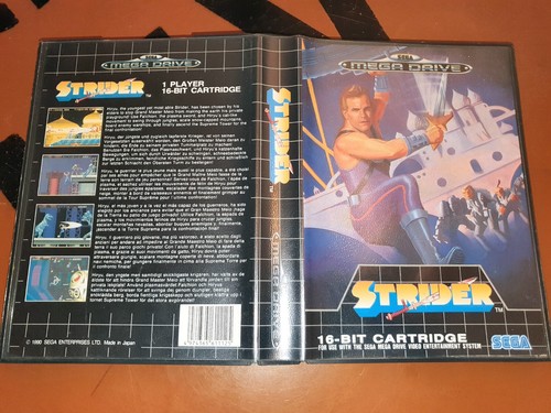 ## Sega Mega Drive - Strider 1 - Cib / Md Game ## | eBay