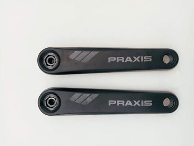 Praxis Works eCrank Crank Arms STANDARD- ISIS spline for Bosch / Yamaha ...