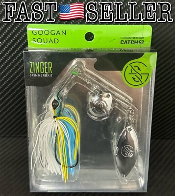 Googan Squad ZINGER SPINNERBAIT Double-Bladed 1/2oz Fishing Lure, Sexy ...