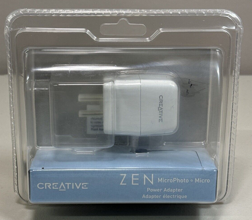 Creative Labs ZEN Mirco / MicroPhoto OEM Original Power Adapter NEW ...