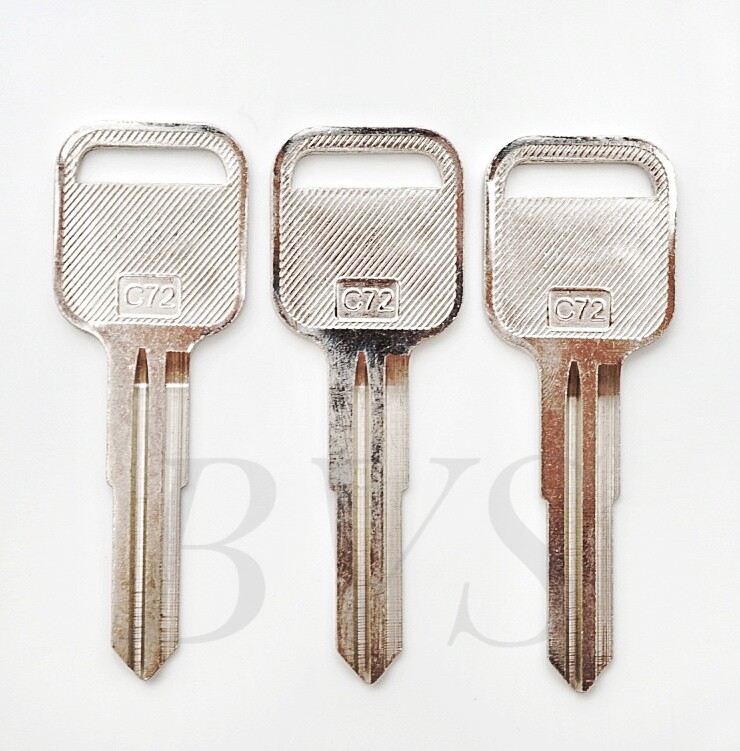 3x KEY BLANK For ISUZU AMIGO HOLDEN IMPULSE RODEO TF TFR TROOPER II ...