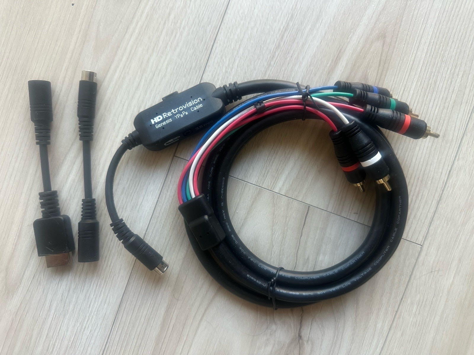 HD Retrovision, Sega Genesis Component/YPbPr Cable w/ Saturn & PSX ...