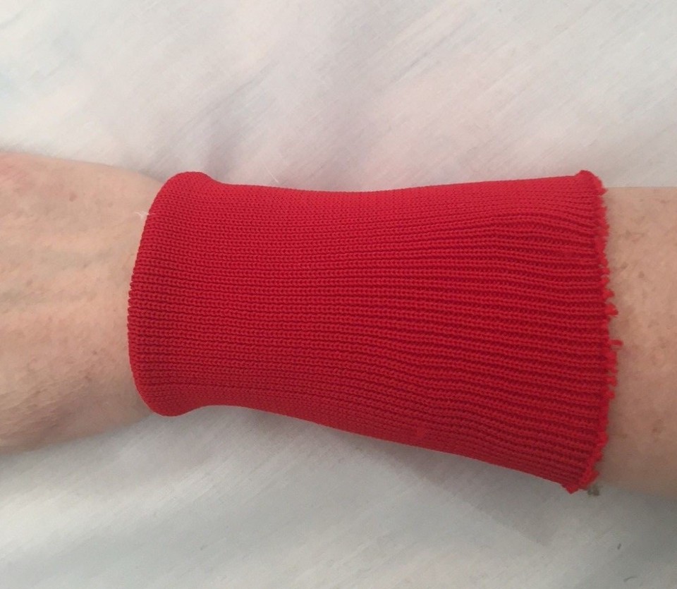 Pair Knit Rib Cuffs Seamless Tubular Cuffing Knitted Fabric - Colour ...