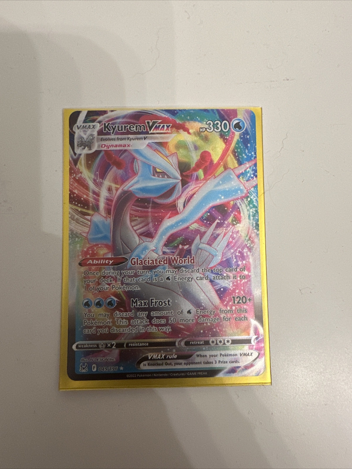 kyurem vmax 049/196 | eBay