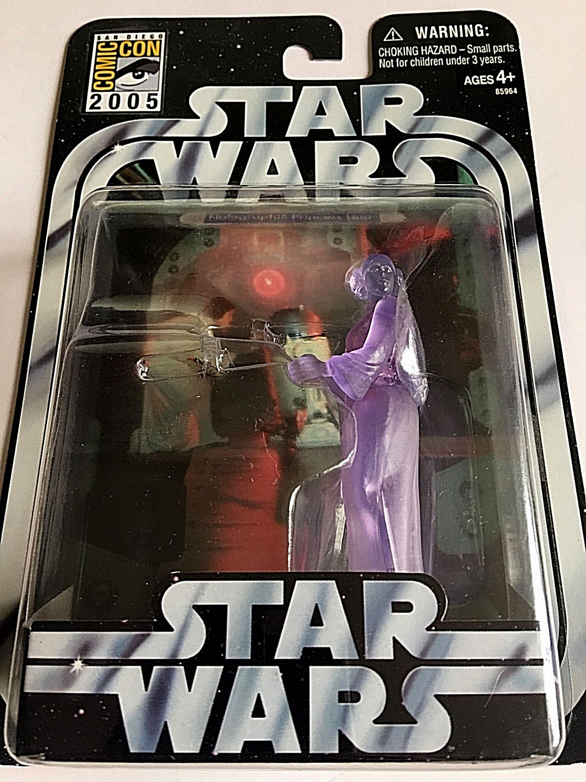 STAR WARS_Holographic Princess LEIA figure_ComicCon 05_Exclusive ...