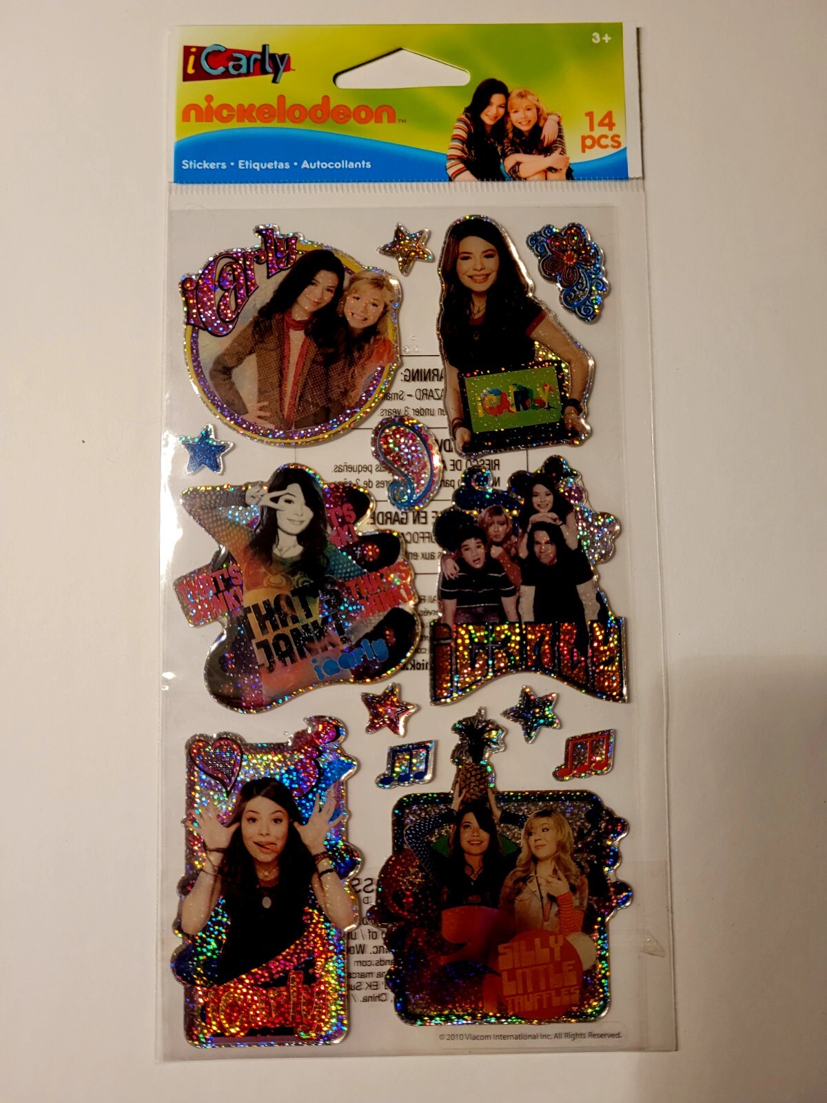 EK Success Nickelodeon iCarly Epoxy Sparkler Stickers for sale online ...