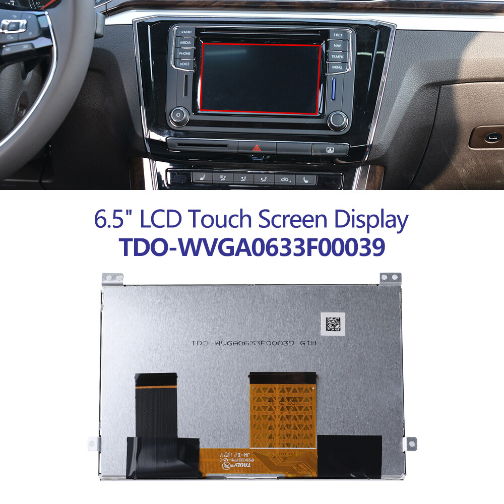 TDO-WVGA0633F00039 6.5" LCD Display Touch Screen For VW MIB STD2 680 ...