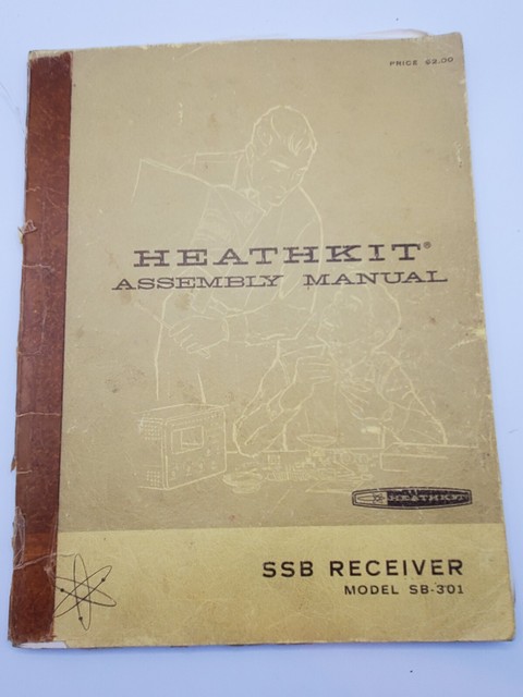 Heathkit Sb-301 Ham Radio HF Bands Receiver W/cw and Am Filters SB301 ...