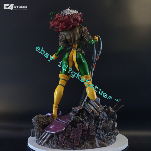 C4 Studio X Man Rogue Resin Statue Pre-order 1/4 Scale H60cm 2Heads ...