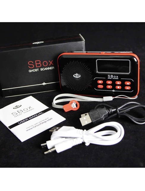 SBox 7545867648 Ghost Box Scanner And EVP Recorder - Black & Red for ...