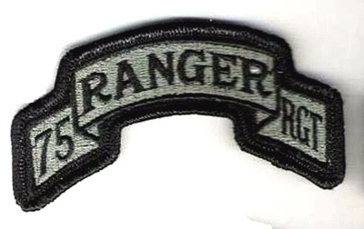 US ARMY SPECIAL WARFARE RSTB burdock-vêlkrö ACU Gray RIBBON: RANGER ...