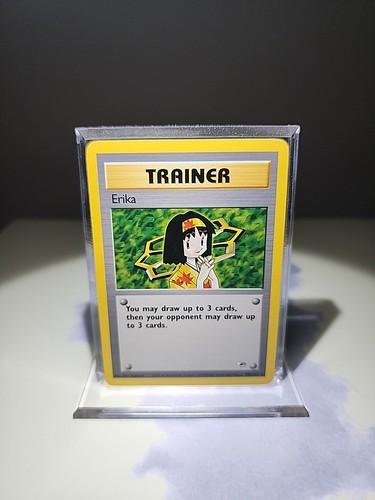 Trainer Erika 100/132 Gym Hero Set Non-Holo Rare WOTC Pokémon Card NM ...
