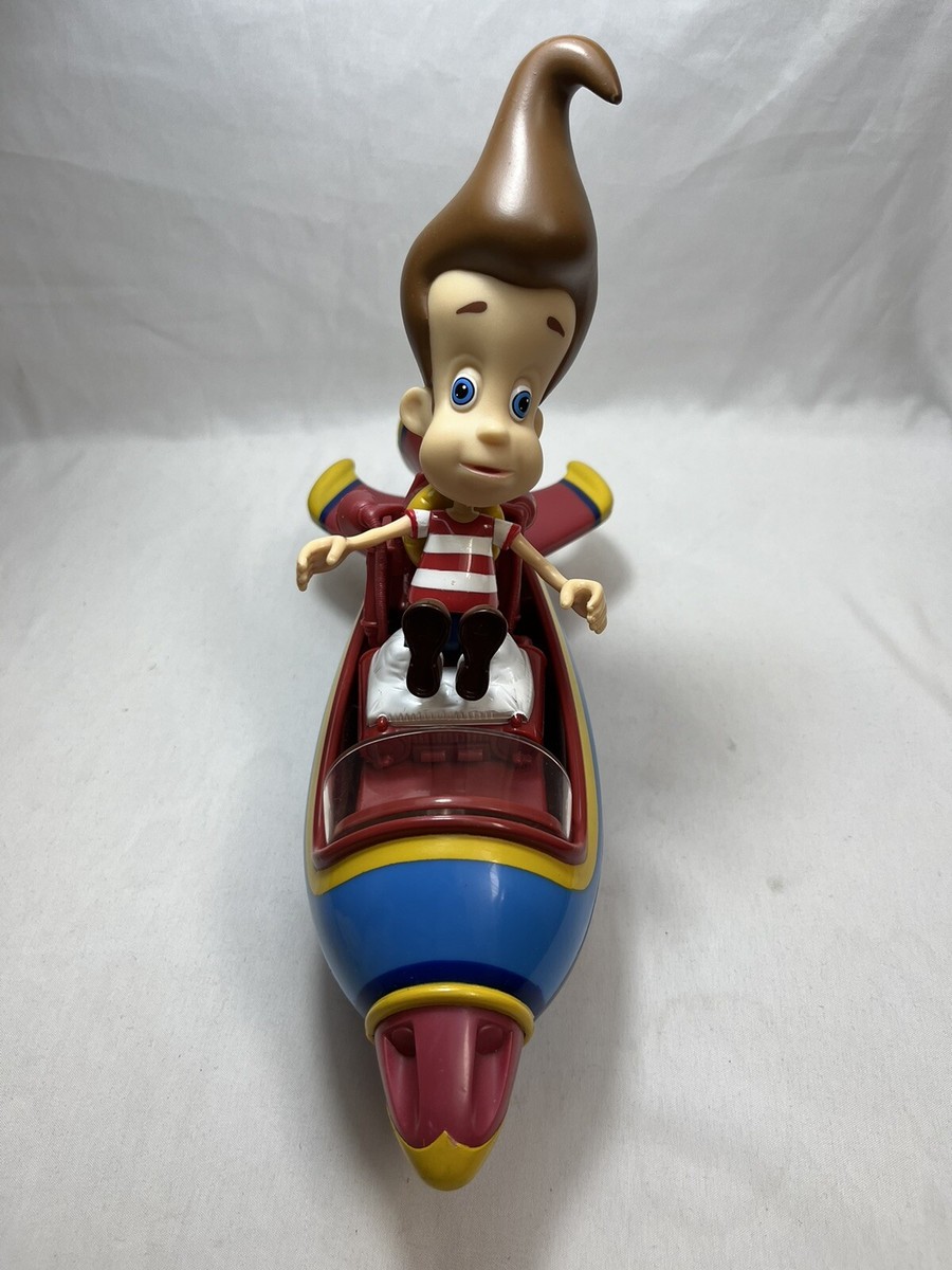 Jimmy Neutron Boy Genius Strato Xl Rocket Toy Mattel Jimmy Neutron