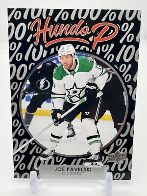 2021-22 Upper Deck Series 1 Hundo P Joe Pavelski #HP-16 Dallas Stars | eBay