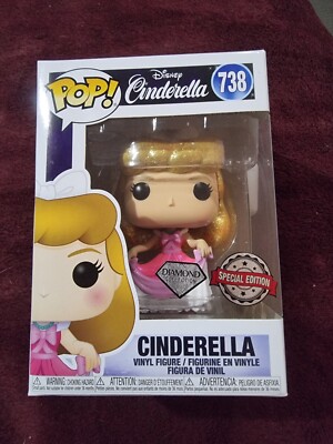 funko pop vinyl #738 Cinderella Diamond Special Edition | eBay