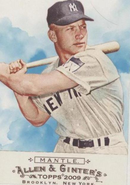 2009 Topps Allen & Ginter's - Mickey Mantle #136 for sale online | eBay