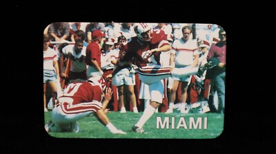 1987 1988 Miami College Football Schedule "Kentucky Fried Chicken" | eBay