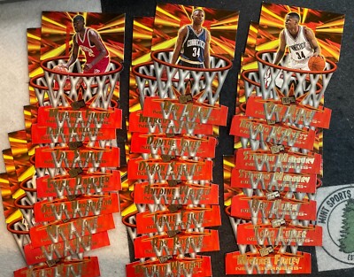 1996 Press Pass Net Burners 23 Card Lot. Ray Allen, Marbury, McDyess ...