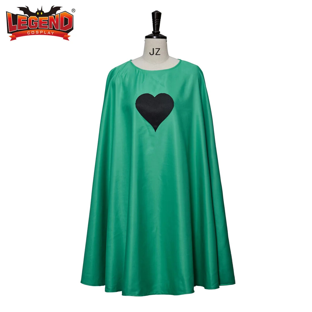 Undertale Ralsei Cosplay Deltarune Hoodie Cloak Cape Top Deltarune Hat ...