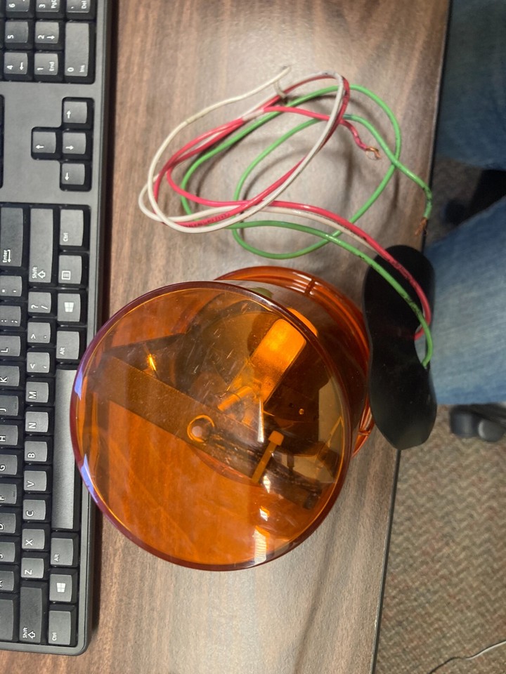 Federal Signal Corporation Amber Signal Light 191XL-S120240A | eBay