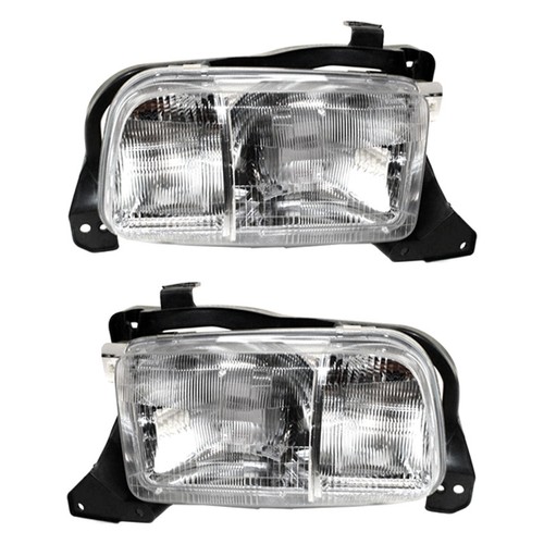 NEW HEADLIGHT PAIR FITS CHEVROLET TRACKER 1999-2004 GM2518140 GM2519140 ...